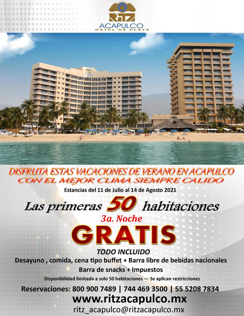 Promociones – Hotel Ritz Acapulco